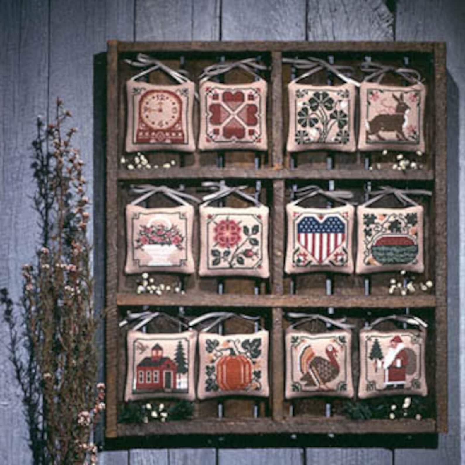 The Prairie Schooler PRAIRIE YEAR Cross Stitch Pattern - Prairie ...