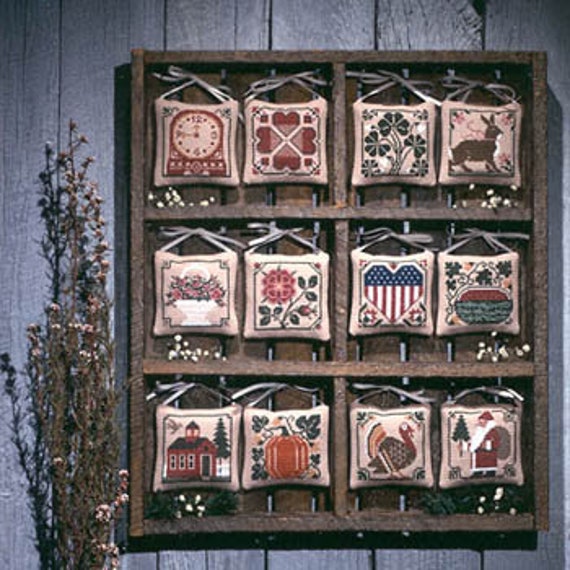 The Prairie Schooler PRAIRIE YEAR Cross Stitch Pattern - Etsy