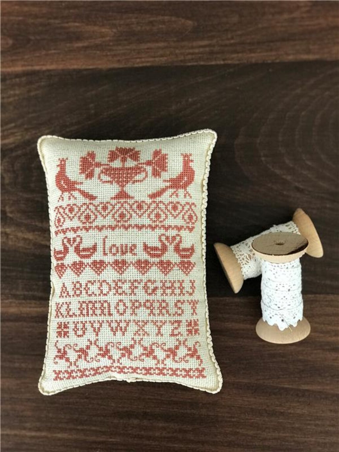 Twin Peak Primitives RED SMALLS 2023 Cross Stitch Pattern - Etsy