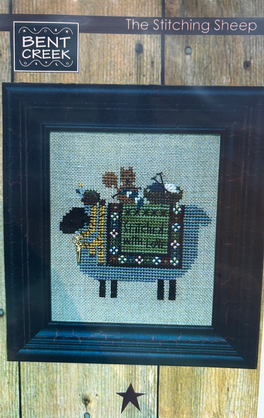 Bent Creek the STITCHING SHEEP EWE Cross Stitch Pattern Bent Creek Cross Stitch Charts New Cross ...