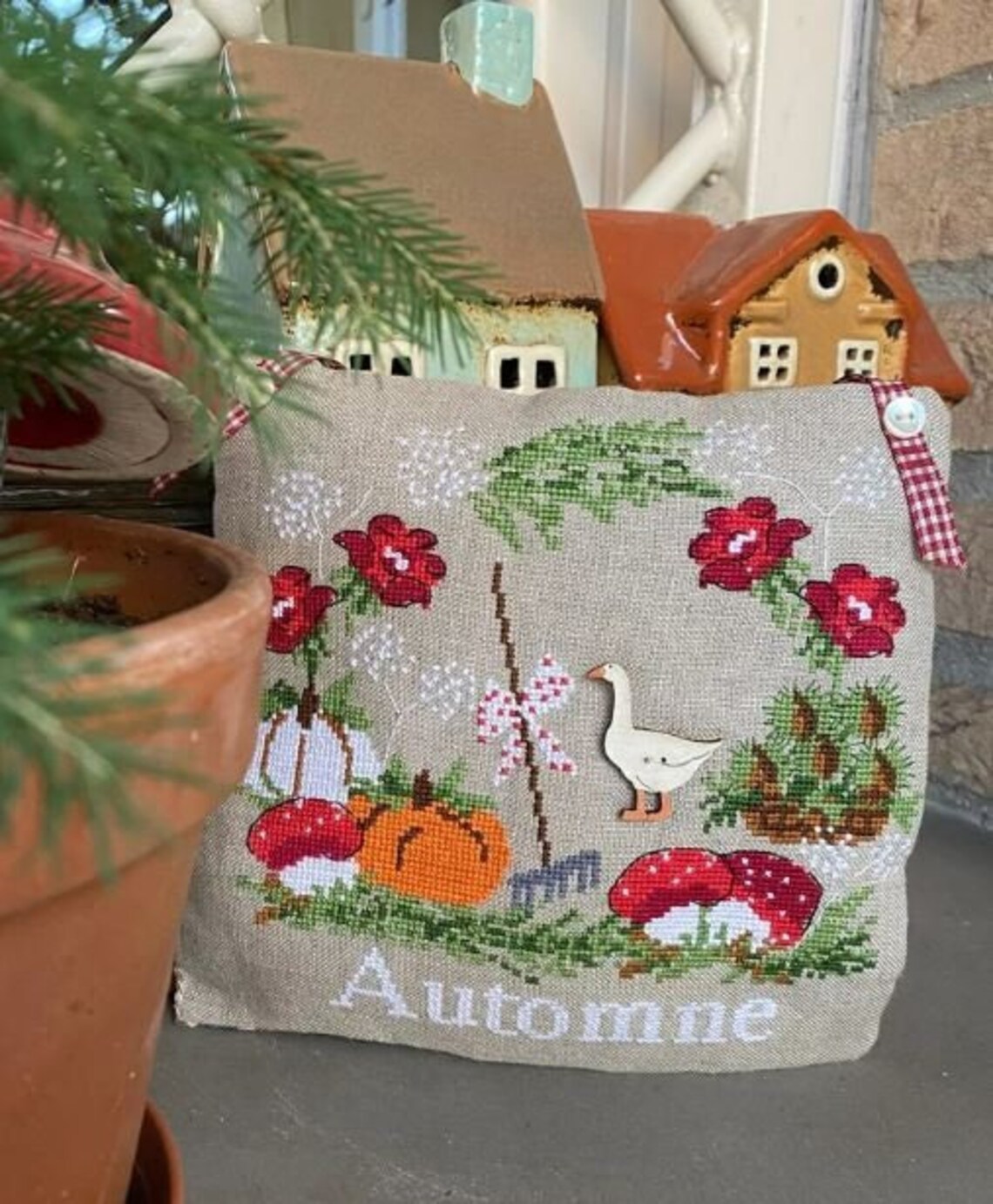 Lilli Violette AUTUMNE Cross Stitch Pattern Autumn Cross - Etsy