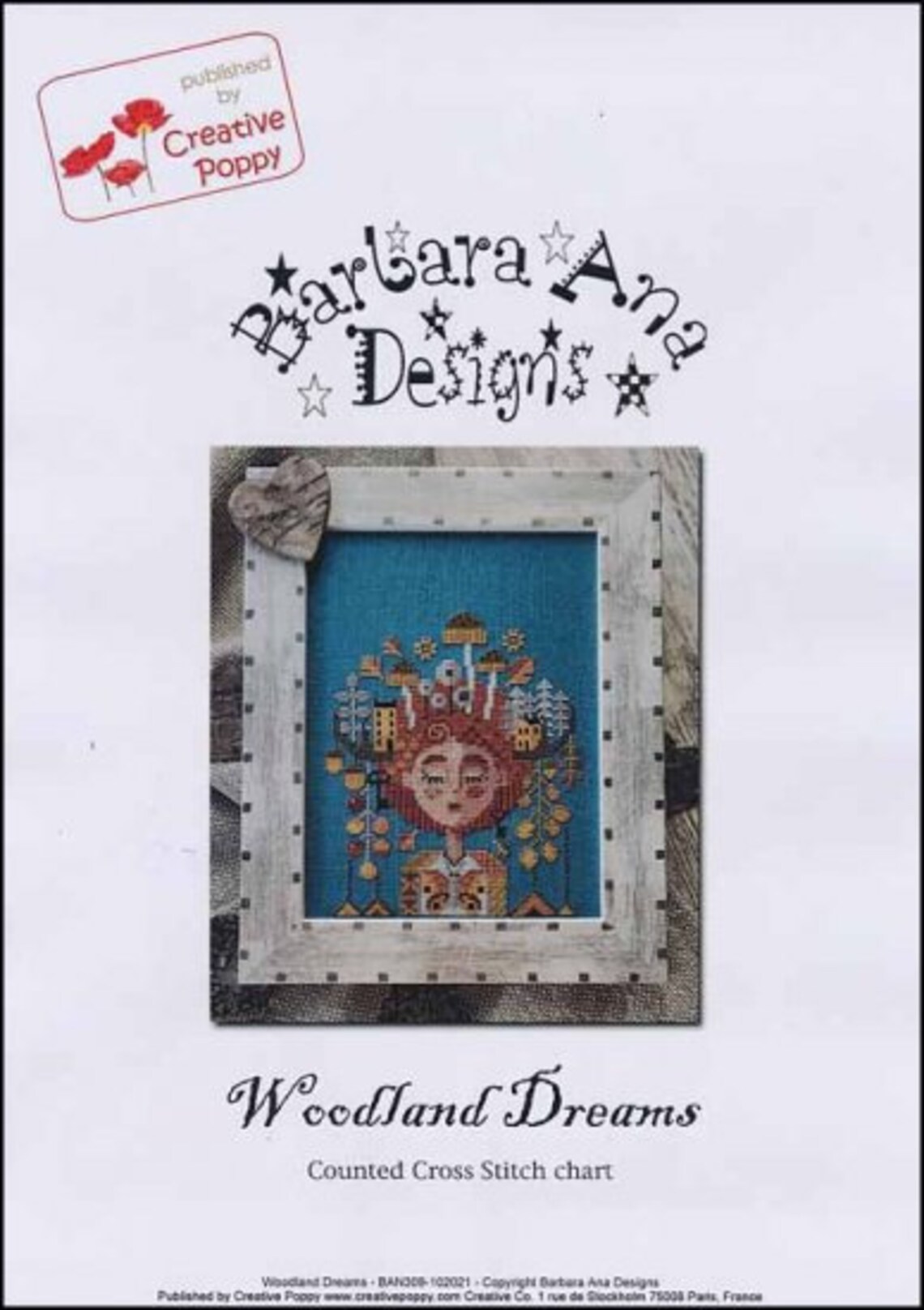 Barbara Ana Designs WOODLAND DREAMS Cross Stitch Pattern New - Etsy
