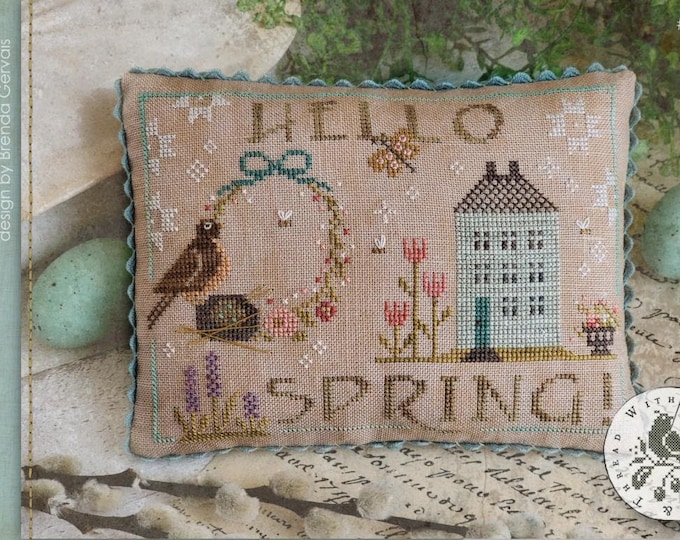 With Thy Needle & Thread TIS SPRING Cross Stitch Pattern - Brenda ...