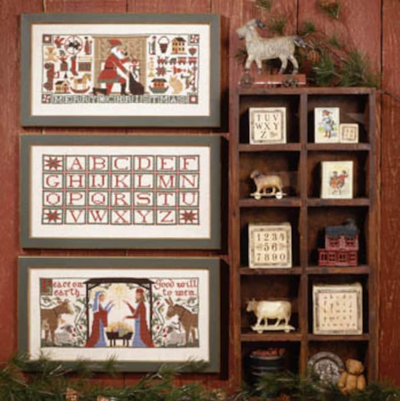 The Prairie Schooler CHRISTMAS TRADITIONS Cross Stitch Pattern - Etsy