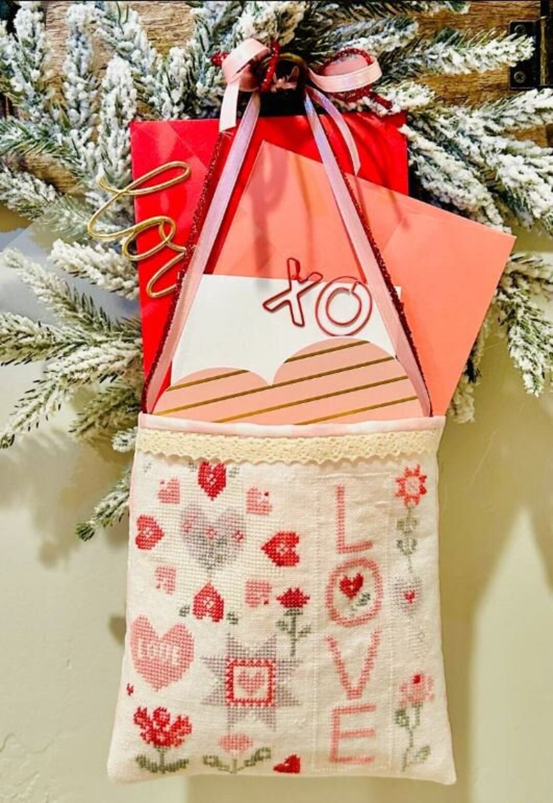 Emily Call Stitching Letters of Love Cross Stitch Pattern Valentine ...