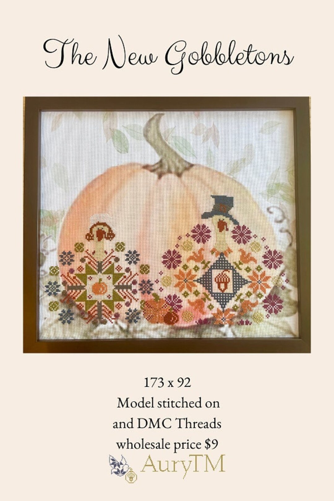 Aury™ the New GOBBLETONS Cross Stitch Pattern - New Cross Stitch ~ 2022 ...