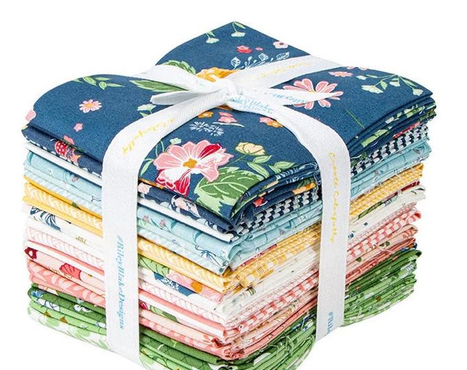 Beverly Mccullough Melody Lane ~ Fat Quarter Bundle - Precut Fabric ...