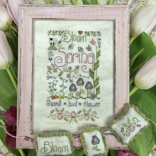Shepherd's Bush SUMMER NOTES Cross Stitch Pattern Summer - Etsy