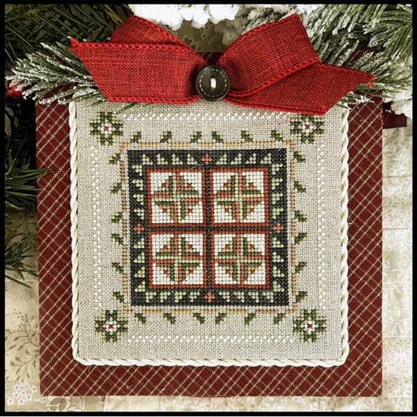Log Cabin Cross Quilt Pattern - Etsy