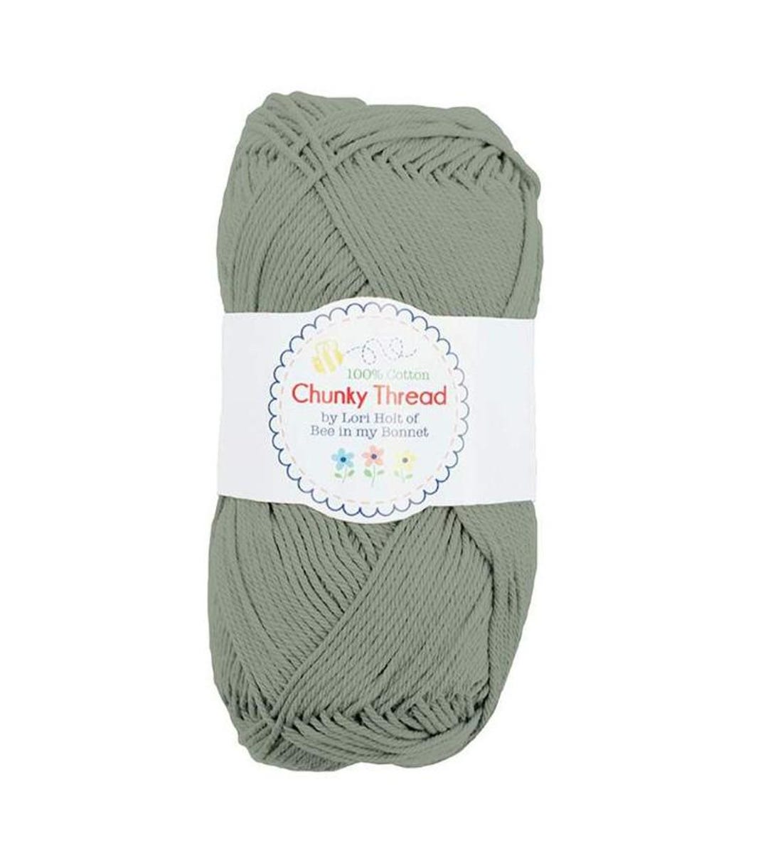 Lori Holt Chunky Thread EGG SHELL BLUE ~ Lori Holt Chunky Crochet ...