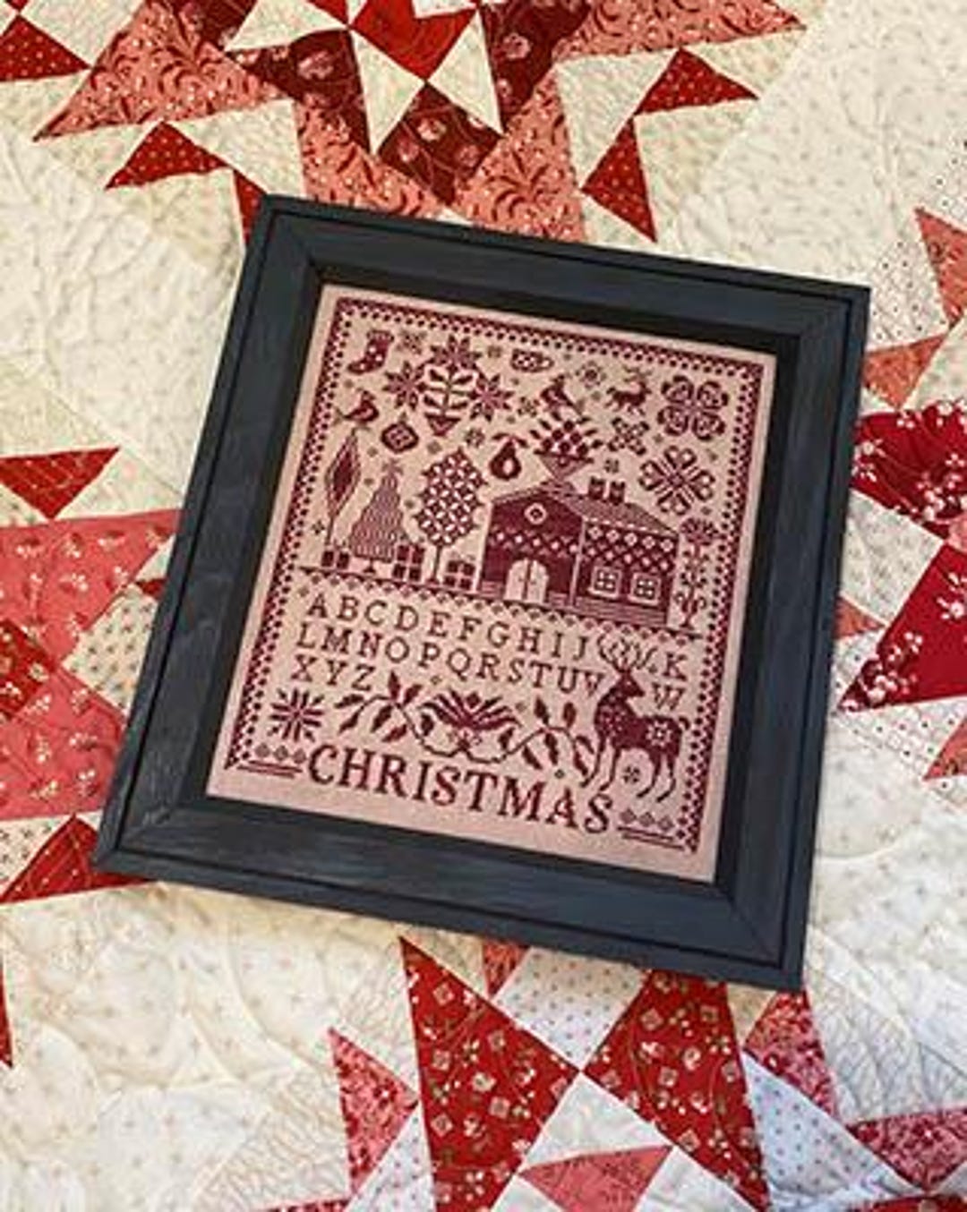 Blueberry Ridge Designs Sampler Holidays Christmas Cross Stitch Pattern ...