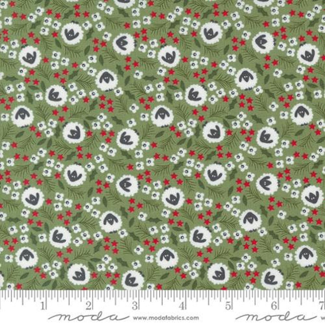 Starberry by Corey Yoder for Moda Fabrics Starberry Woolen Small Floral ...