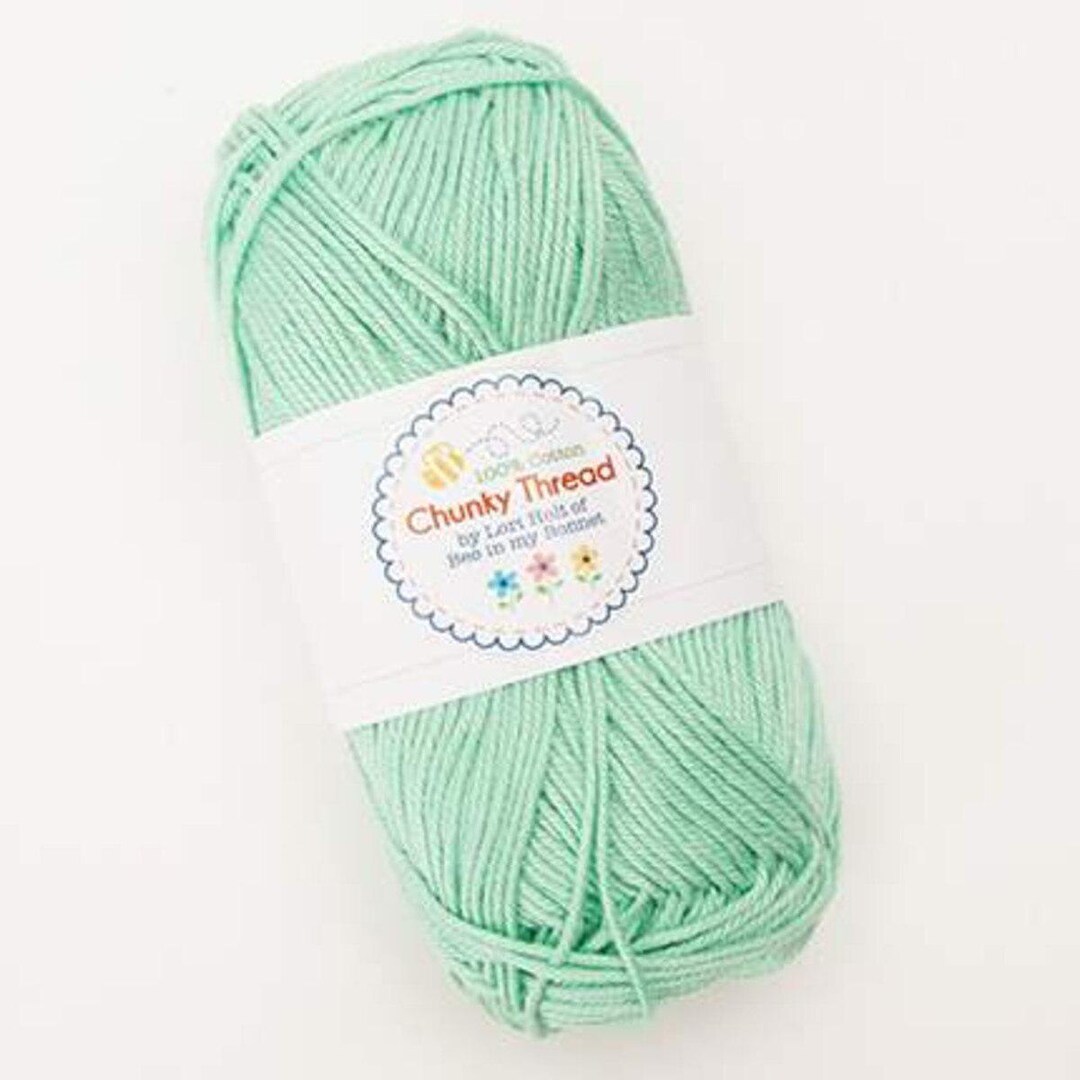 Lori Holt CHUNKY THREAD Sweet Mint ~ Lori Holt Chunky Crochet Thread ...