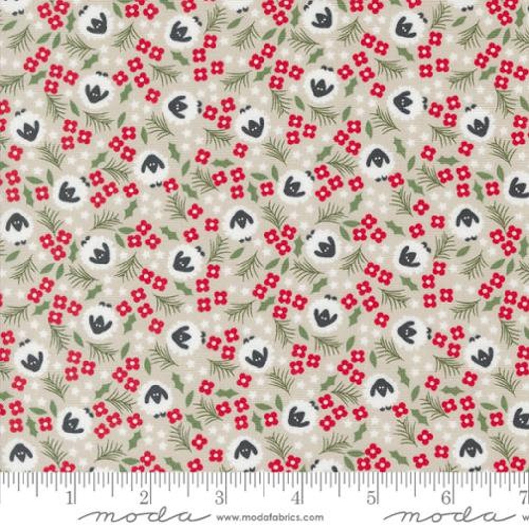 Starberry by Corey Yoder for Moda Fabrics Starberry Woolen Small Floral ...