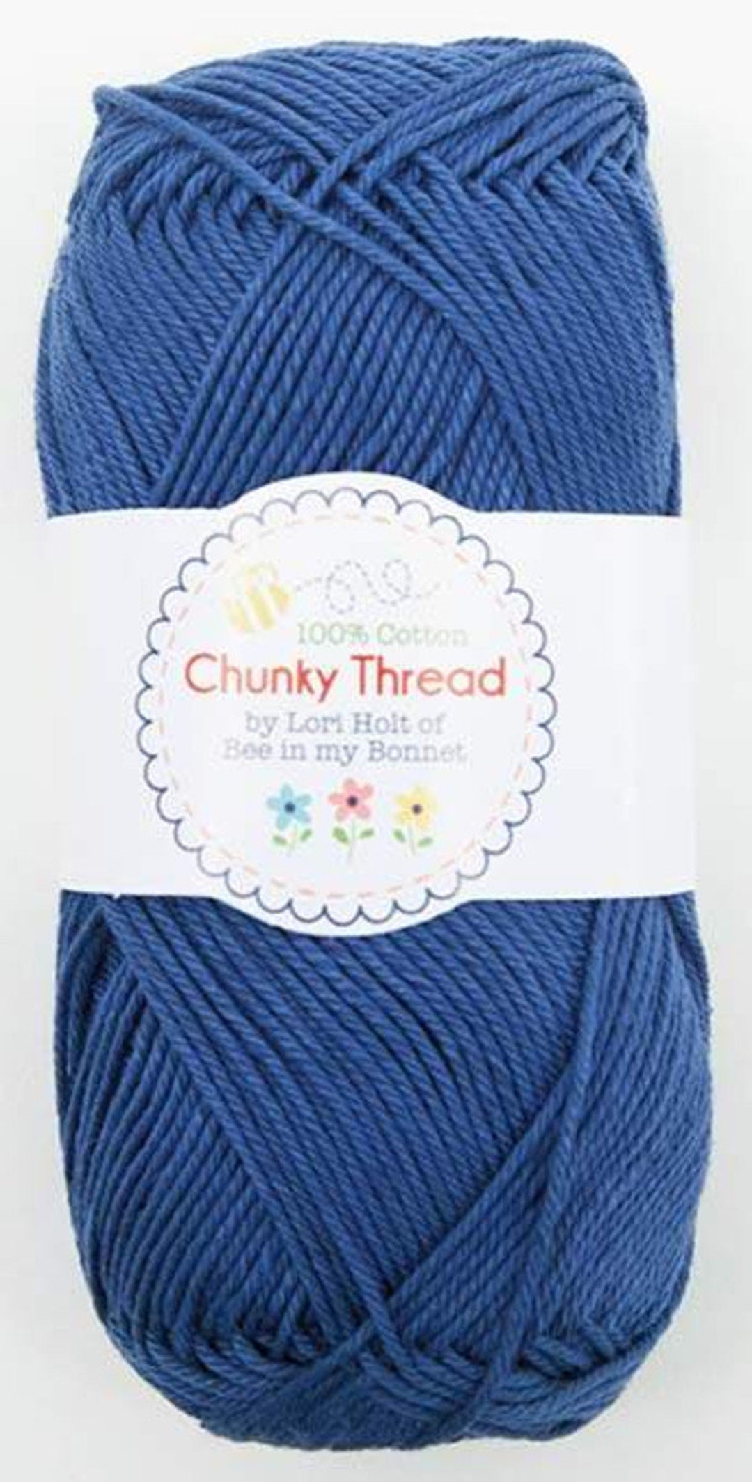 Lori Holt CHUNKY THREAD DENIM ~ Lori Holt Chunky Crochet Thread ~ Lori ...