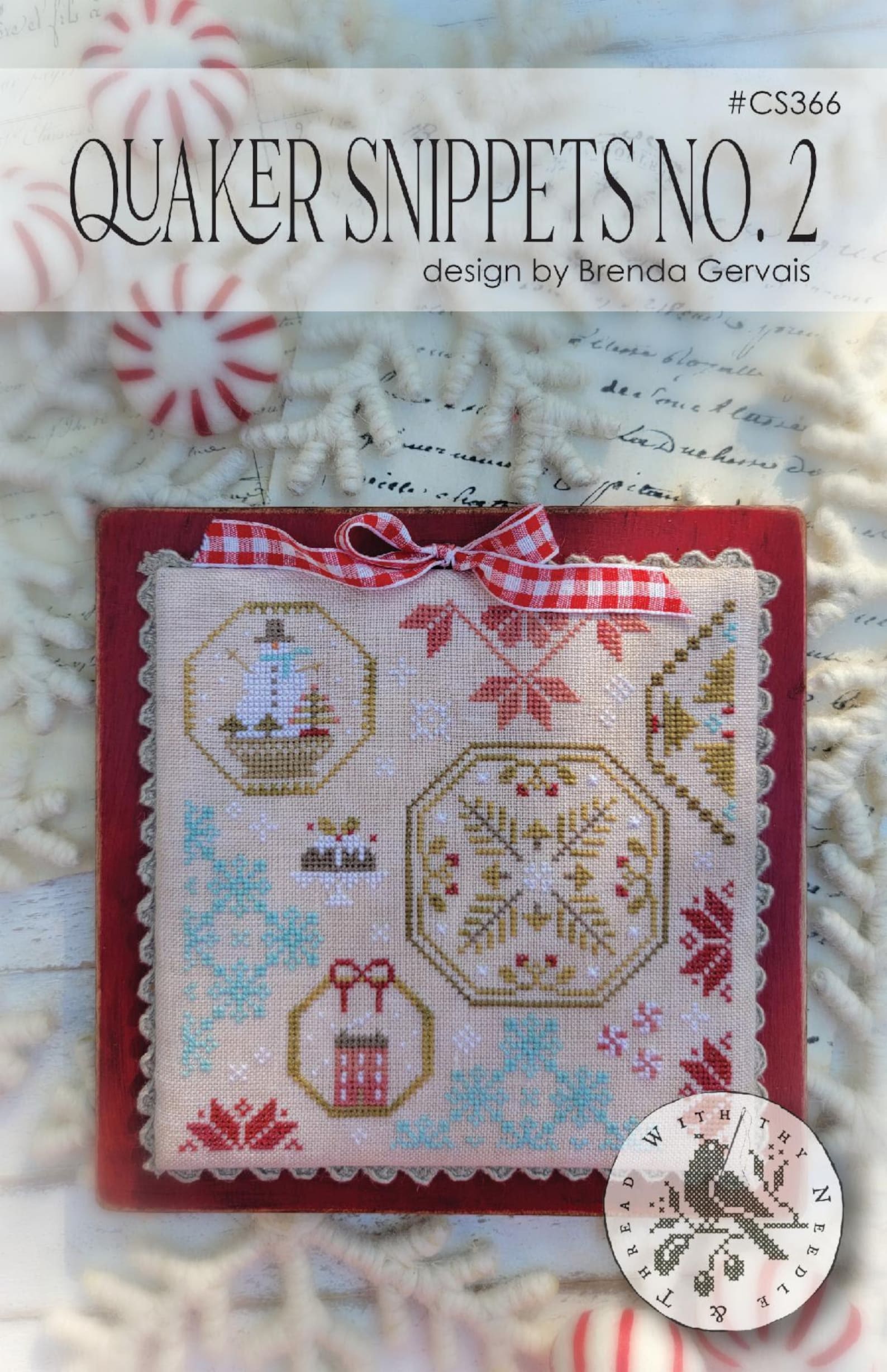 Quaker Snippets II Cross Stitch Pattern ~ NEW! Brenda Gervais ~ With ...