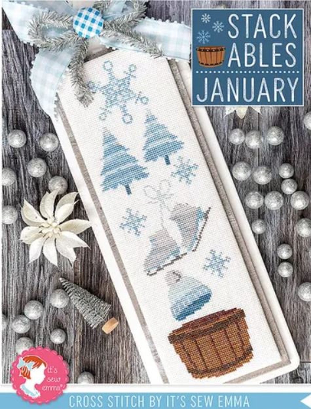 It's Sew Emma Stackables January Cross Stitch Series - Cross Stitch ...