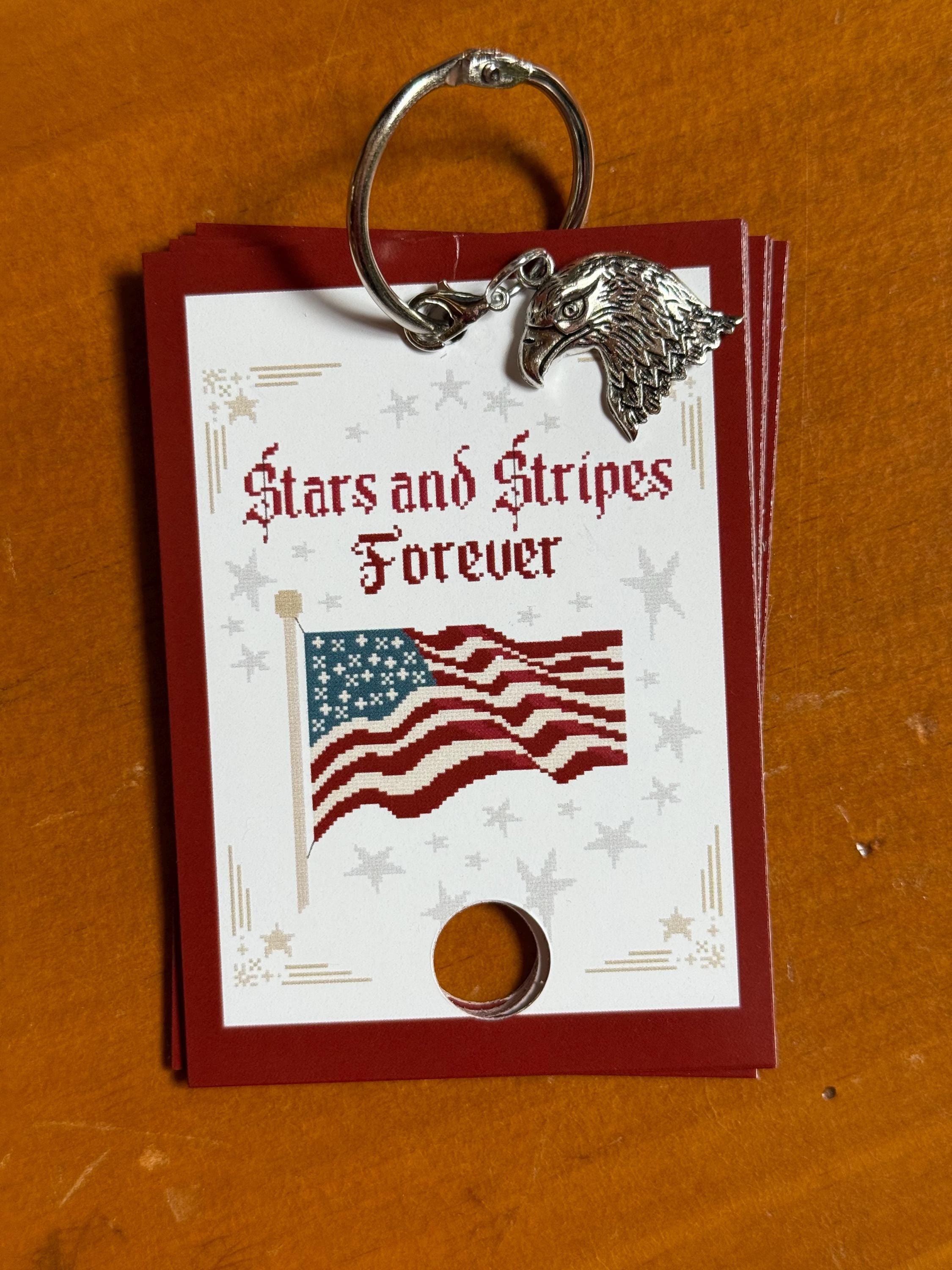 Stars & Stripes Forever Cross Stitch Chart ~ Patriotic Cross Stitch ...