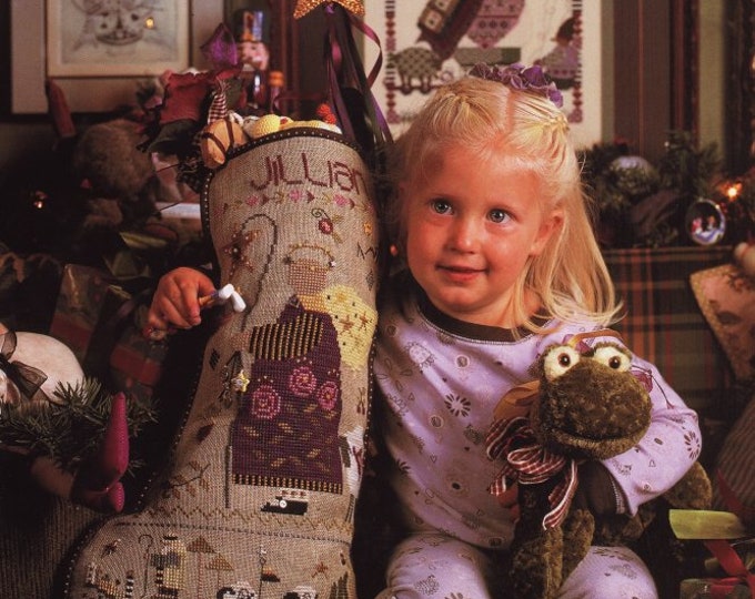 Shepherd's Bush Cross Stitch Pattern JILLIAN STOCKING - Etsy