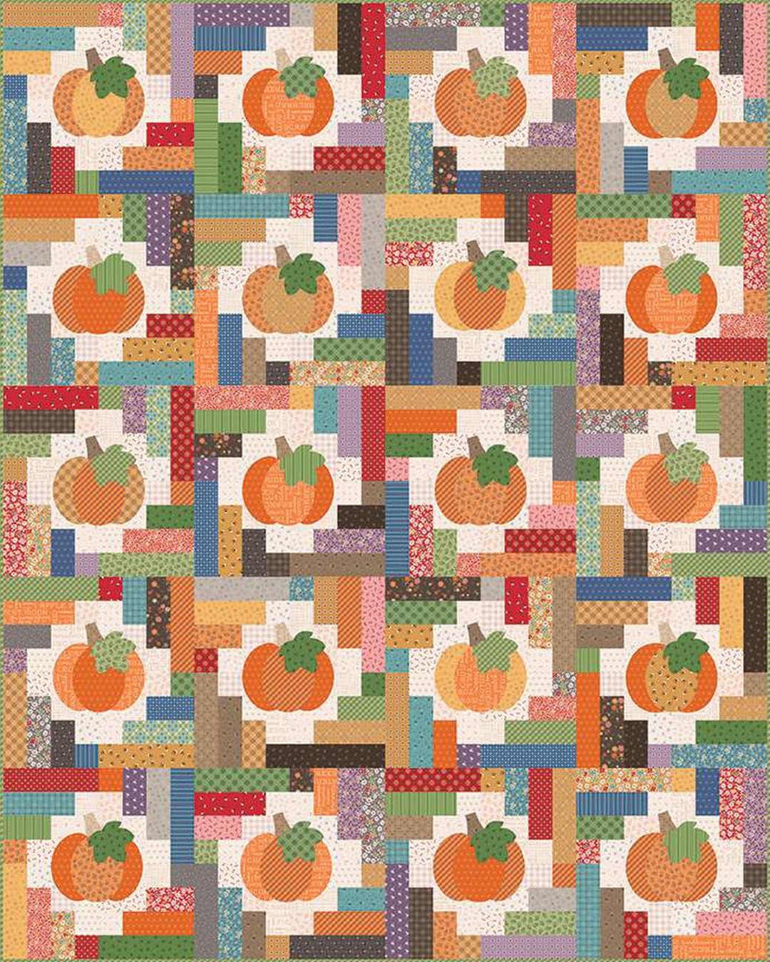 Lori Holt Pumpkins and Haystacks Quilt Boxed Kit Lori Holt Quilt Kit ...
