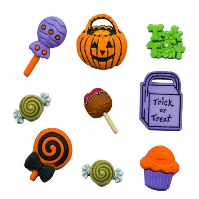 Halloween Buttons - Etsy