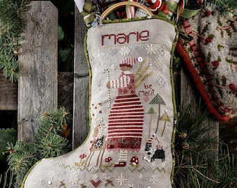 Shepherd's Bush Cross Stitch Pattern HECTOR'S STOCKING - Etsy