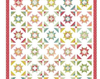 Strawberry Lemonade Hearts at Home II Quilt Pattern by Sherri & Chelsi ...