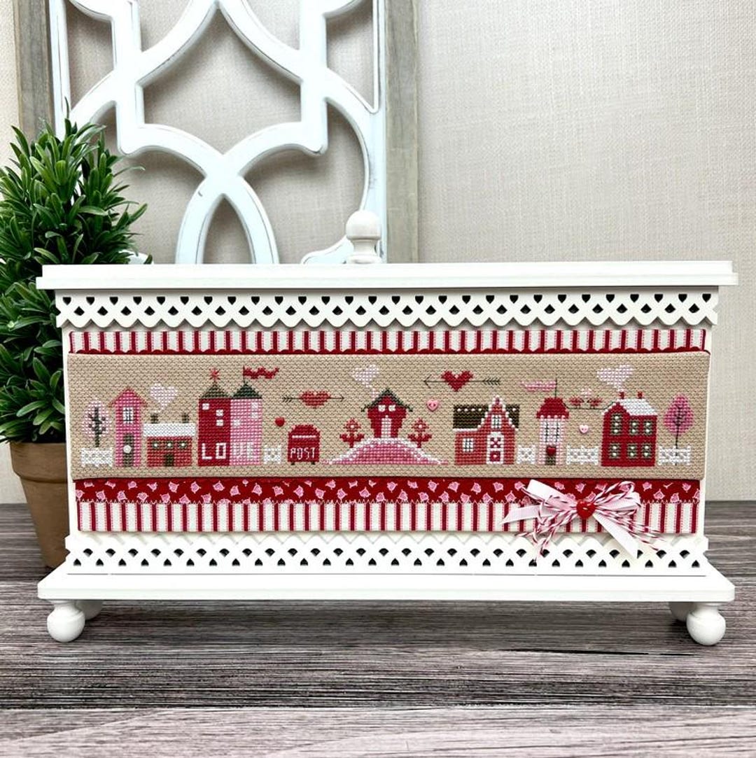 Long Wood Decorative Frame Cross Stitch Display Board Cross Stitch ...