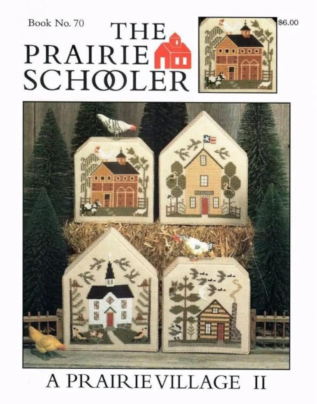 Prairie Schooler A PRAIRIE VILLAGE II ~ Cross Stitch Pattern - Prairie ...