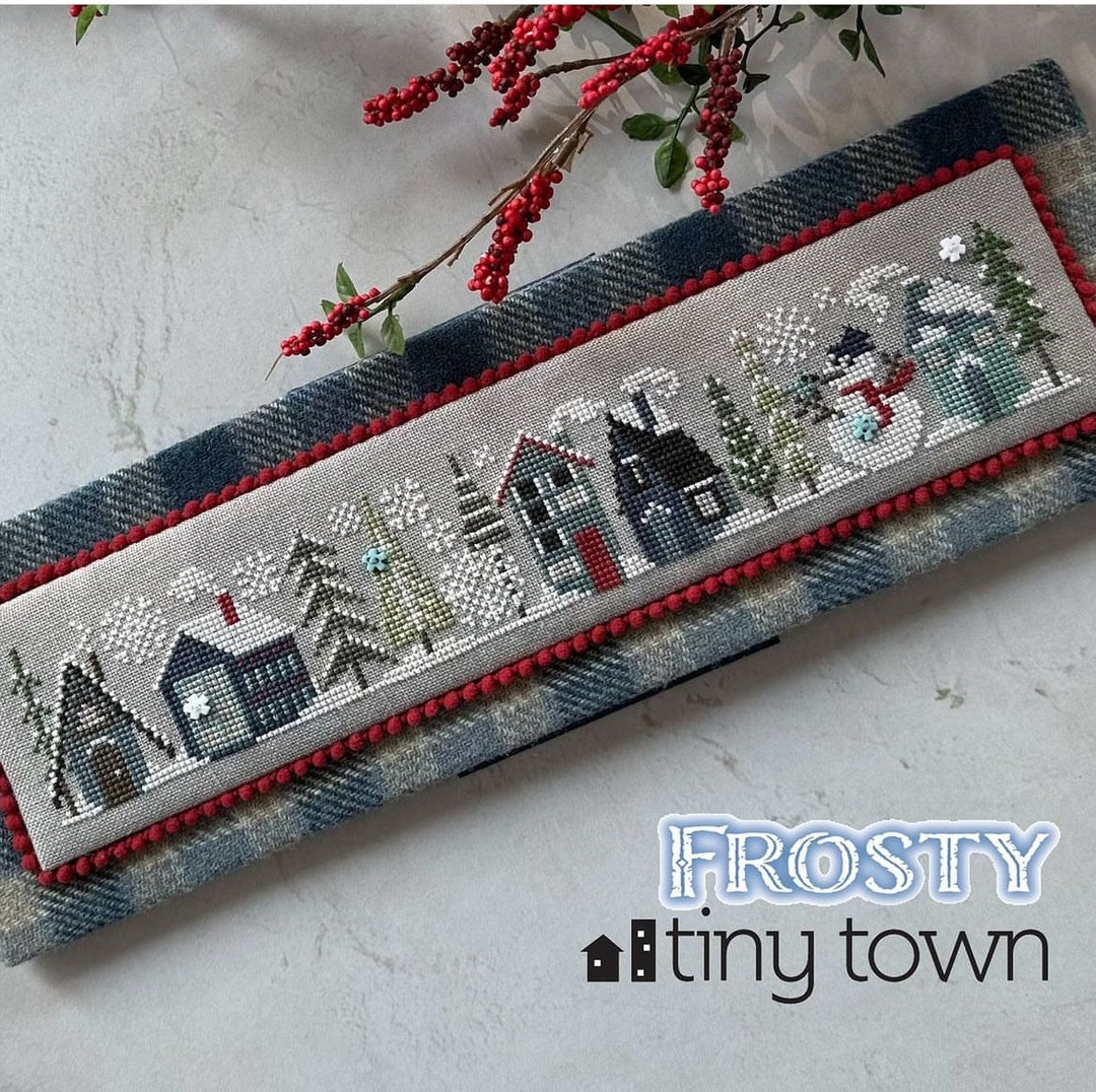 2024 Nashville Needlework Market - Heart in Hand Frosty Tiny Town Cross ...