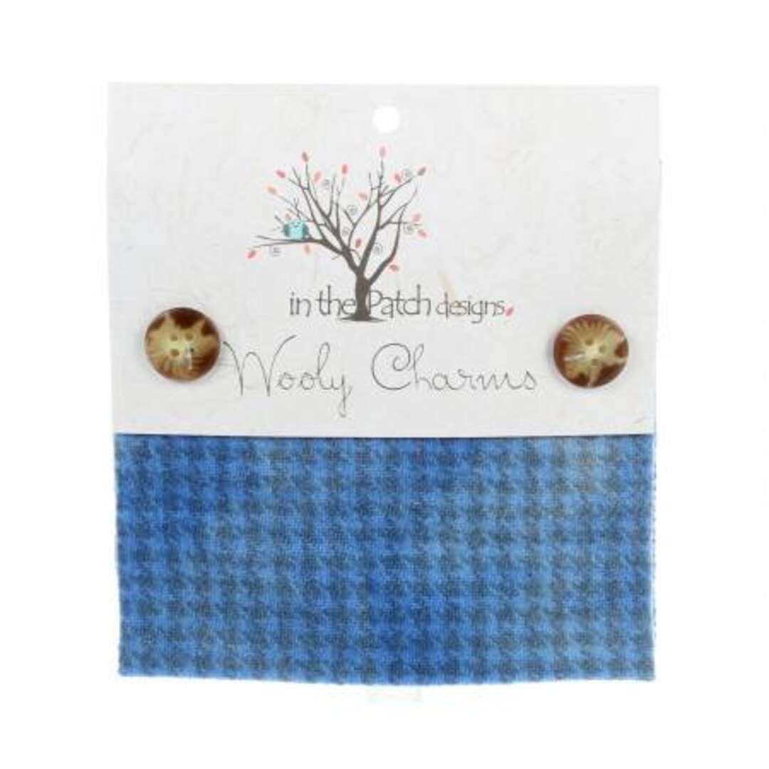 In the Patch Designs ~ Wooly Charms Summer Night ~ 5ct ~ 5" X 5" ~ Wool ...
