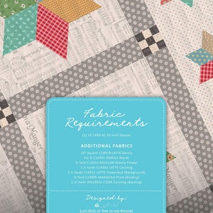 Lori Holt Home Town STARS Quilt Pattern Anabella's Home Town Quilt ...