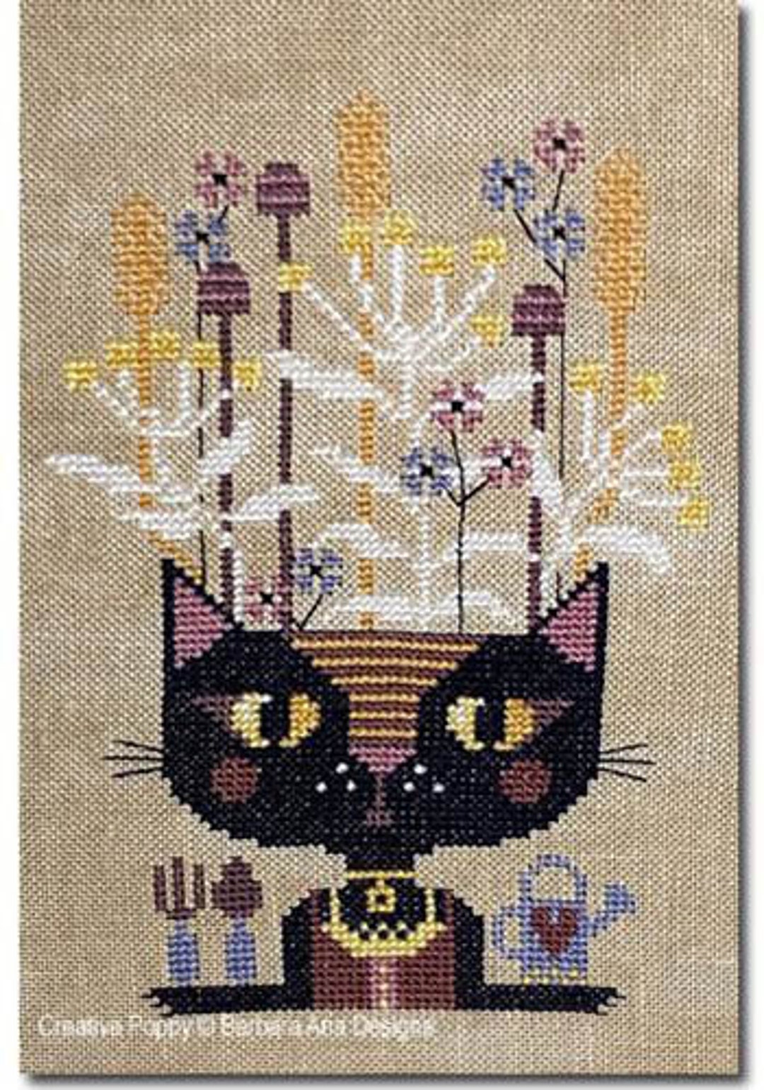 Barbara Ana Designs WILDFLOWERS Cross Stitch Pattern Barbara Ana Cross ...
