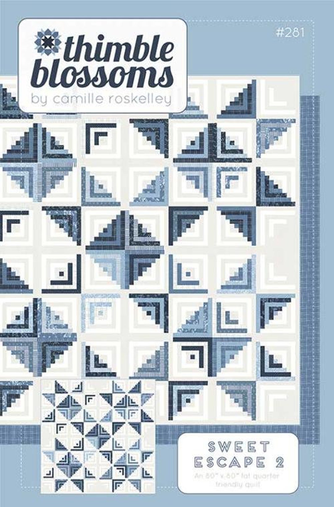 Shoreline Sweet Escape 2 Quilt Pattern by Thimble Blossoms for Moda ...
