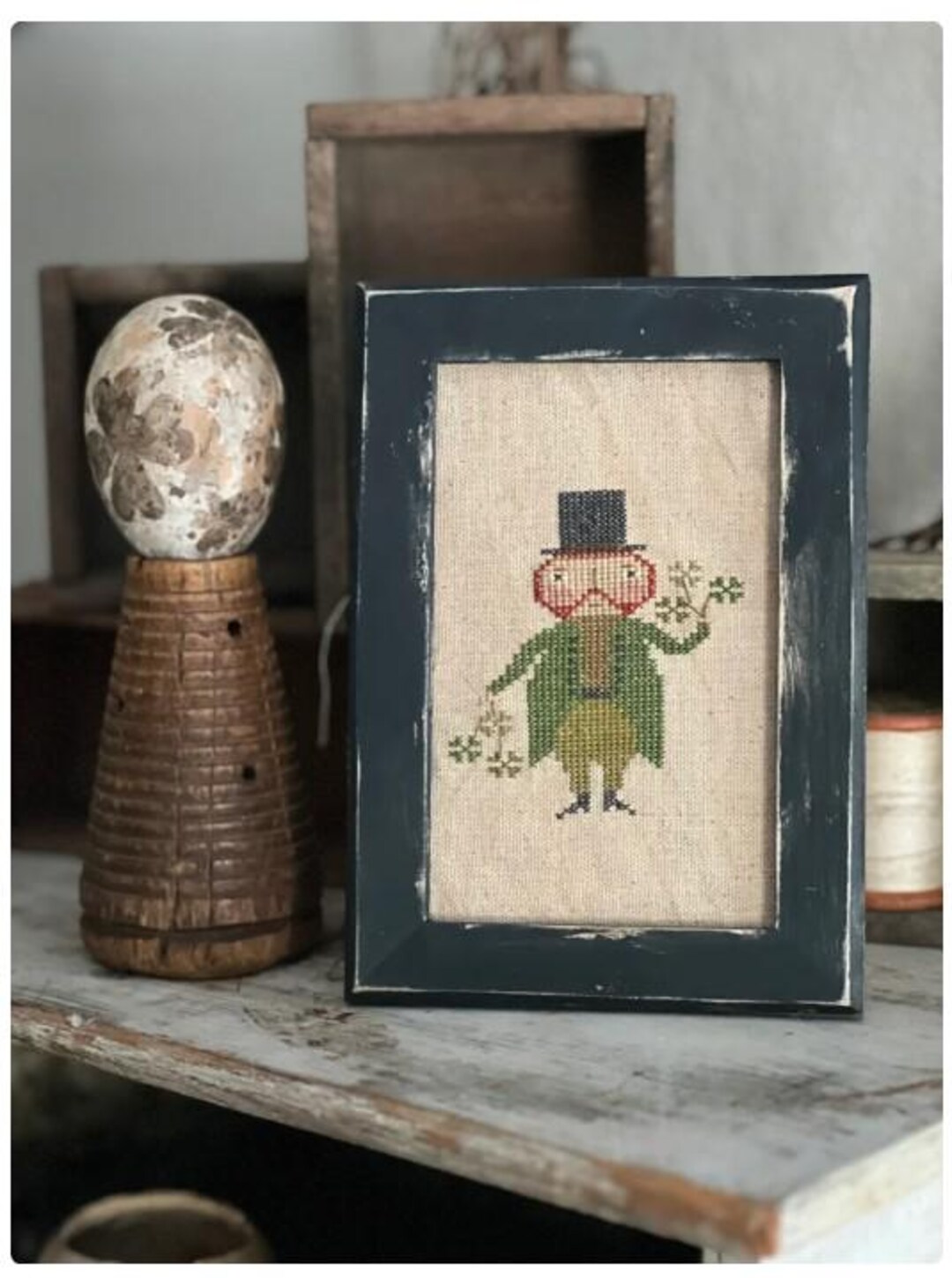 NEW! Notforgotten Farm Cross Stitch ~ Lucky O'greene Cross Stitch ...