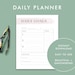 Daily Goals Planner Goal-setting Printable Daily Printable Planner Goal ...