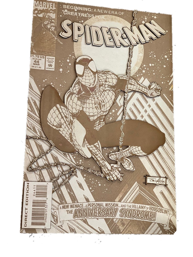 Comic Cover Any 3D Comic Book Replica Wood Comic 3D - Etsy