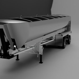 24-25th Scale Modern Half-round Dump Trailer Model KIT - Etsy Canada