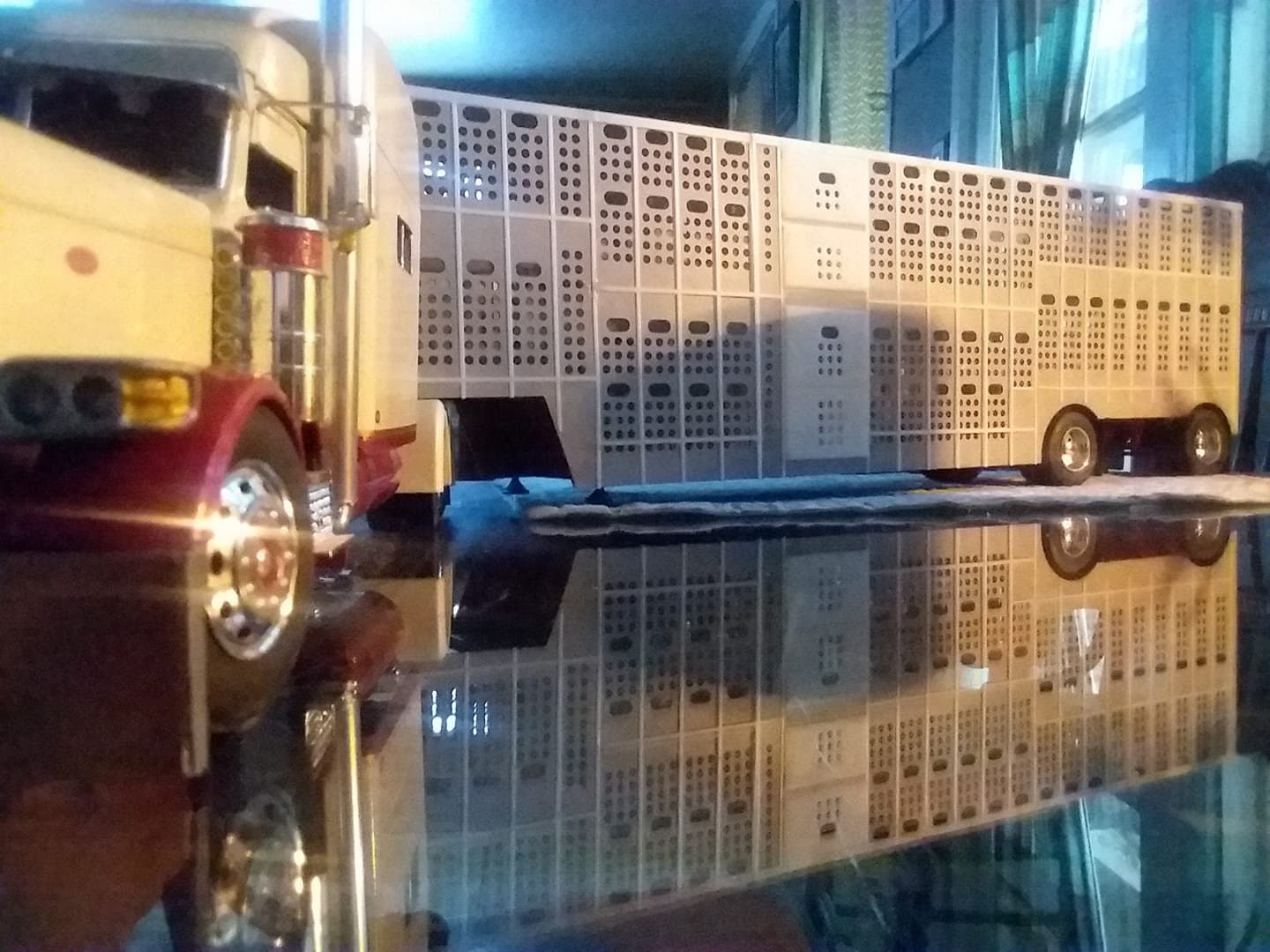 1/24-25th Modern Livestock Trailer Model Kit - Etsy