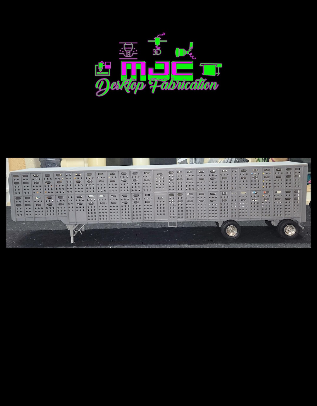 Hog Hauler Modern Trailer Model Kit 24/25th Scale - Etsy