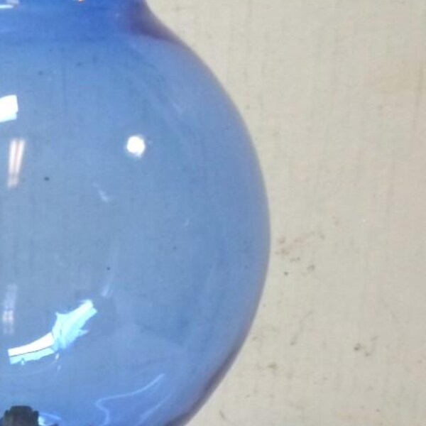 Glass Column Lamp - Etsy