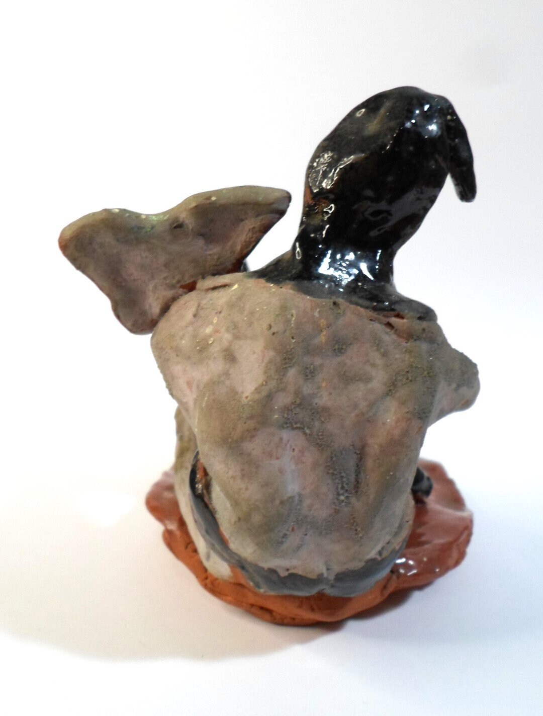 Vintage CREEPY EXECUTIONER FIGURINE in Black Hook Red Ware - Etsy