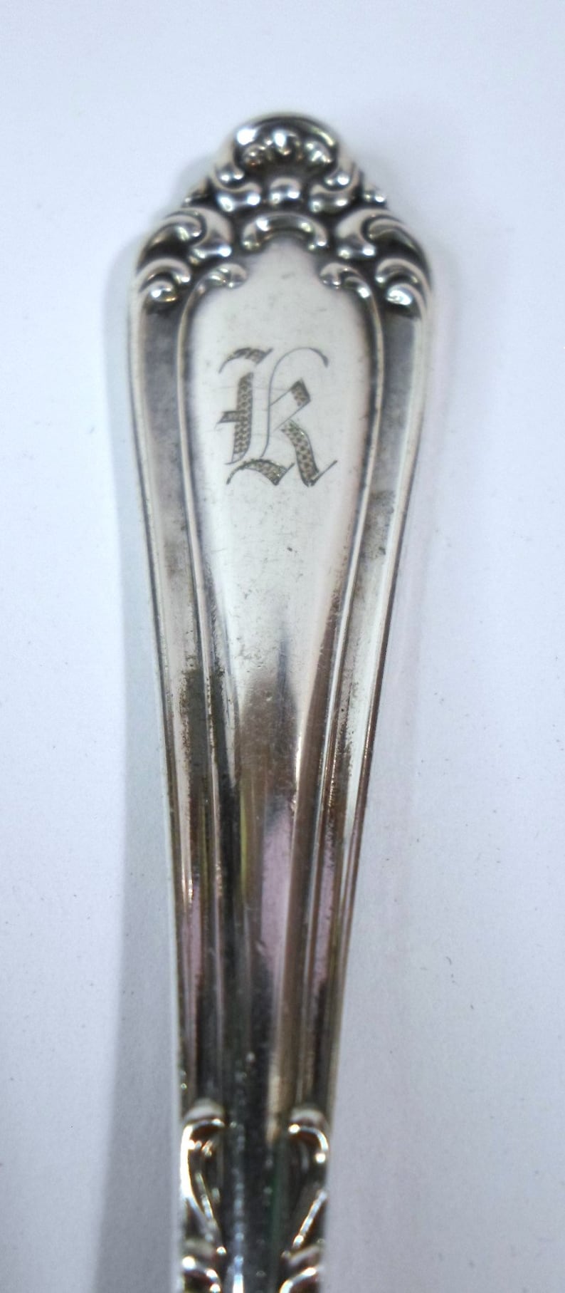 Antique 1835 R WALLACE LETTUCE FORK Astoria Art Nouveau - Etsy
