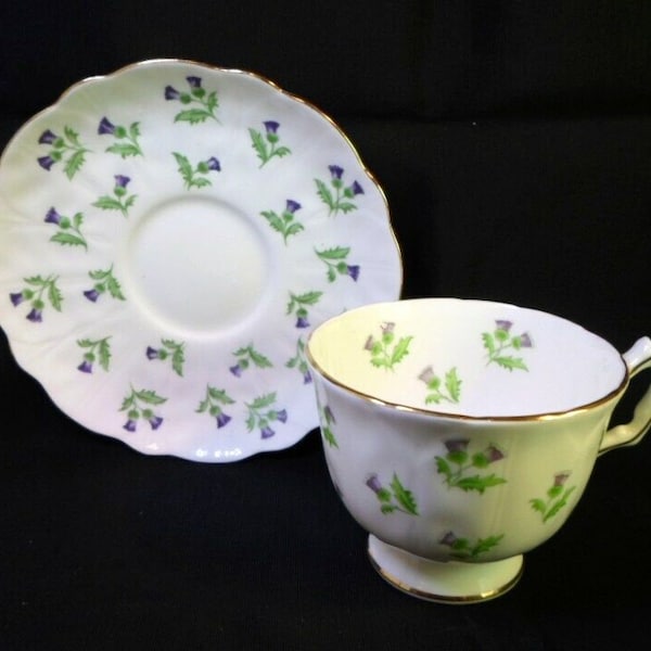 Thistle Tea Cup - Etsy