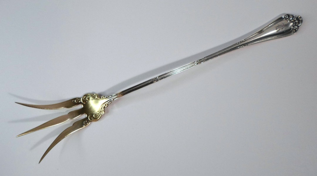 Antique 1835 R WALLACE LETTUCE FORK Astoria Art Nouveau - Etsy