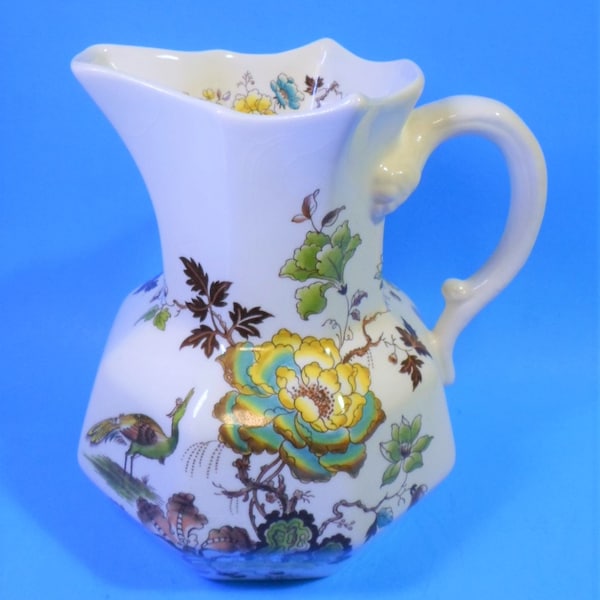 Masons Ironstone Pitcher - Etsy
