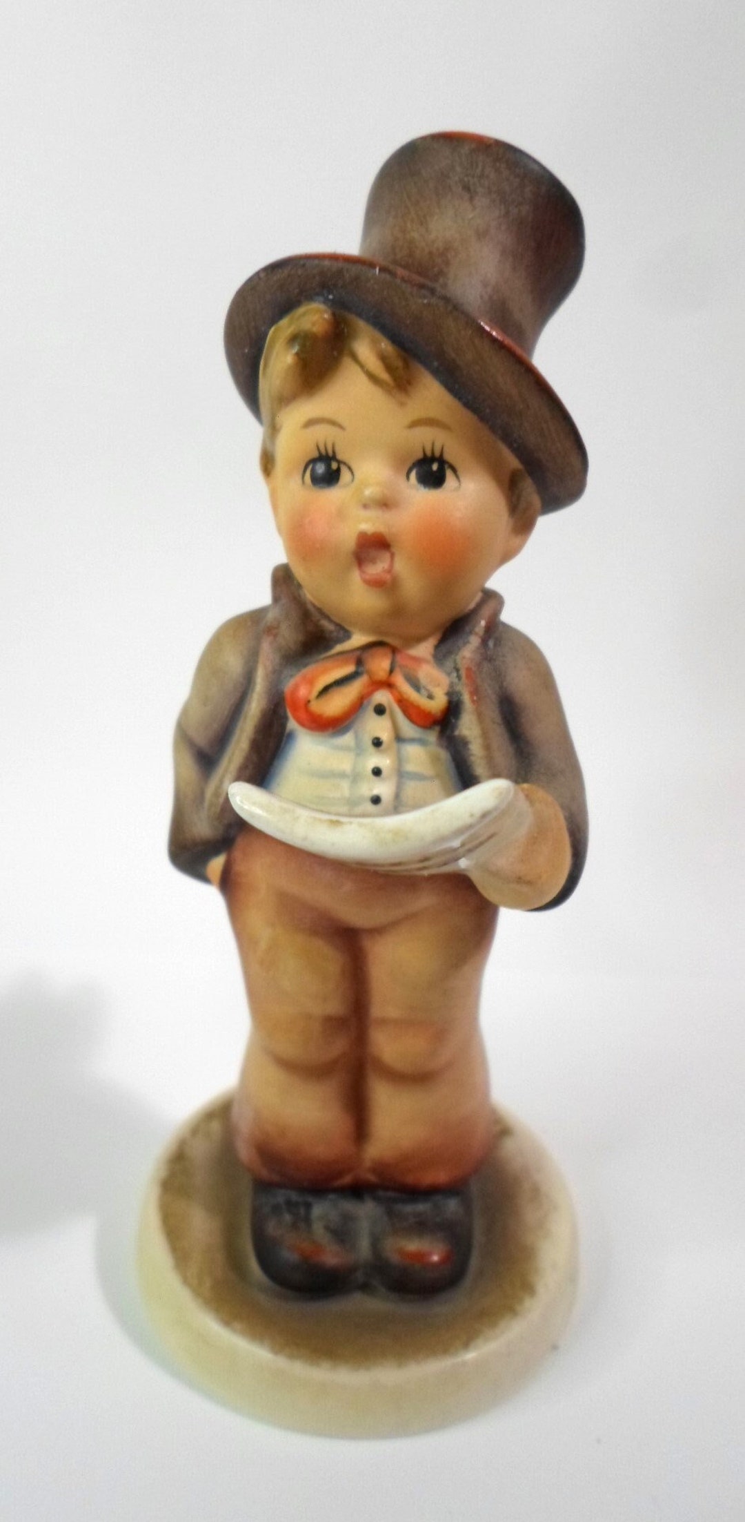 Vintage HUMMEL Figurine # 131 STREET SINGER 5" Tall Tmk 5 Hand Painted ...