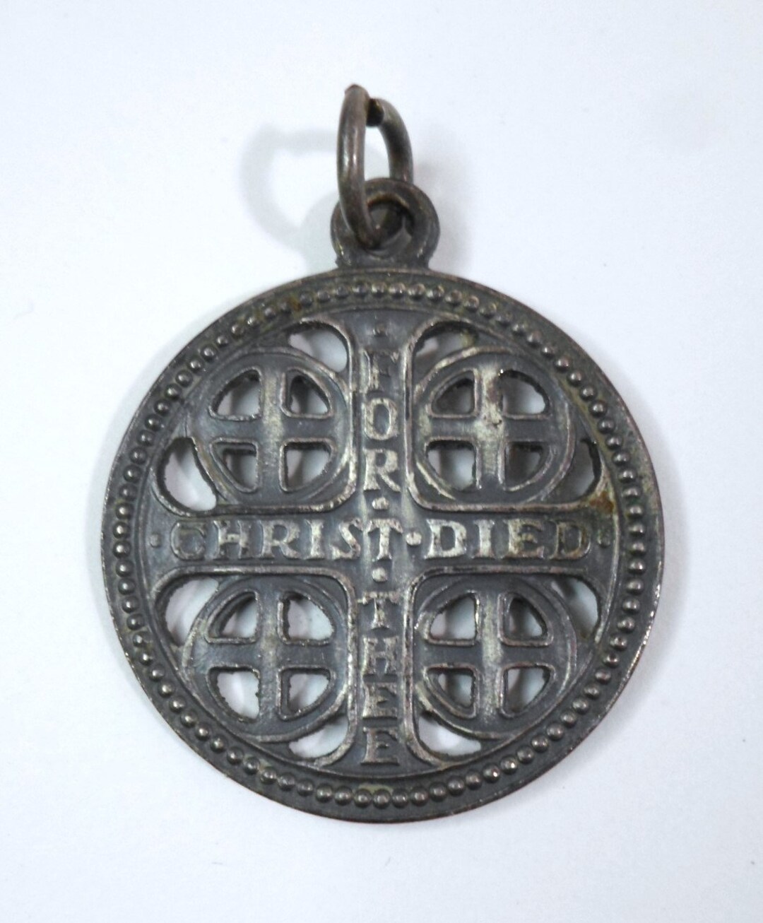 Antique EPISCOPAL CHURCH War CROSS Pendant WW1 WW2 Christ Died - Etsy