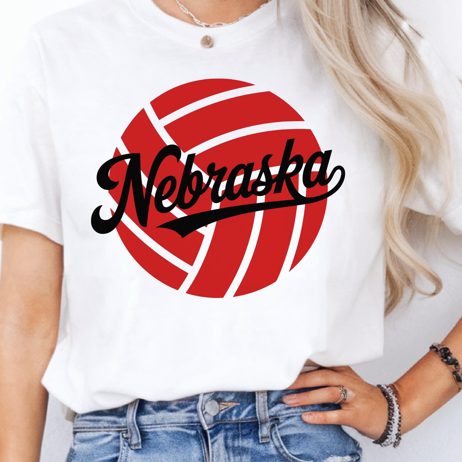 Nebraska Volleyball PNG Bundle: Cornhusker State Pride (digital ...