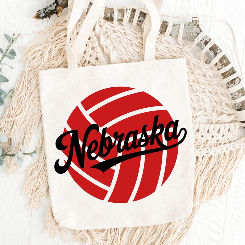Nebraska Volleyball PNG Bundle: Cornhusker State Pride (digital ...